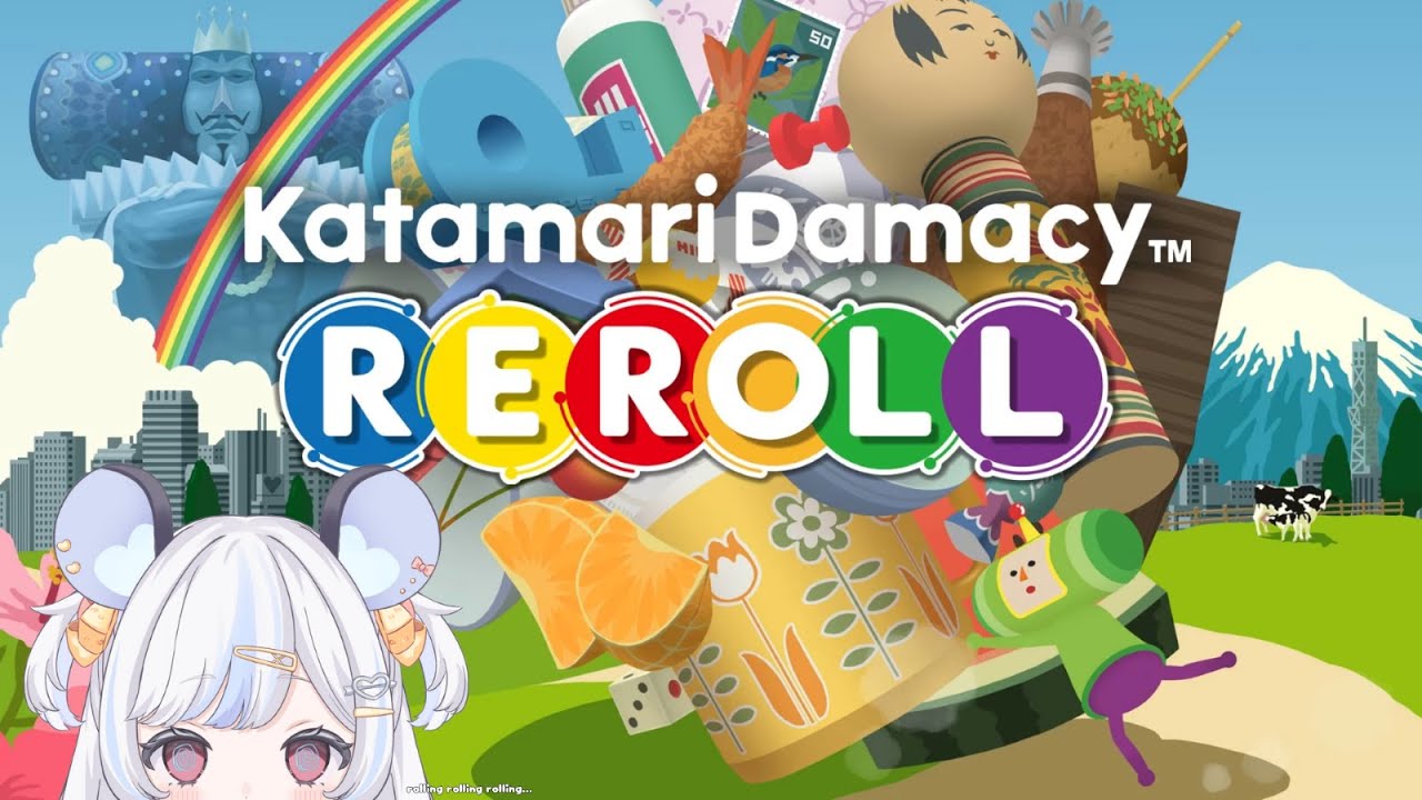 【Katamari Damacy Reroll】rolling rolling rolling - YouTube