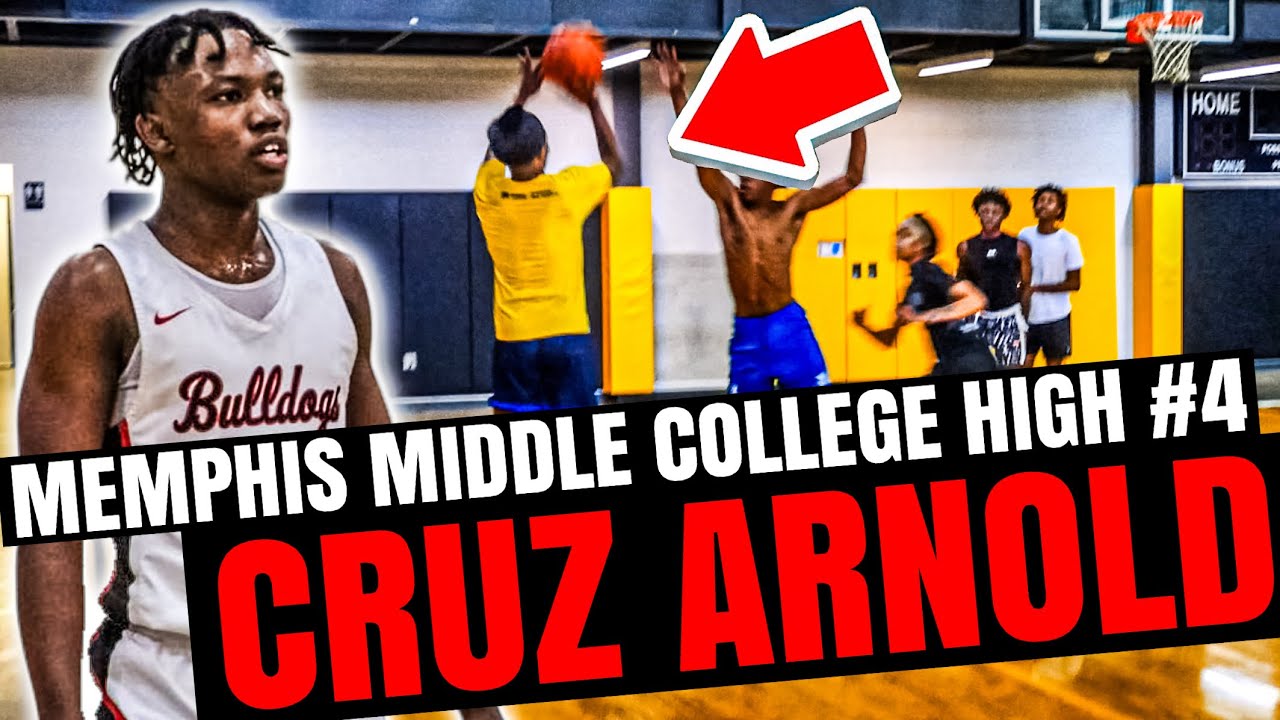 Memphis Middle College High School #4 CRUZ ARNOLD! Shows How He Is A ...