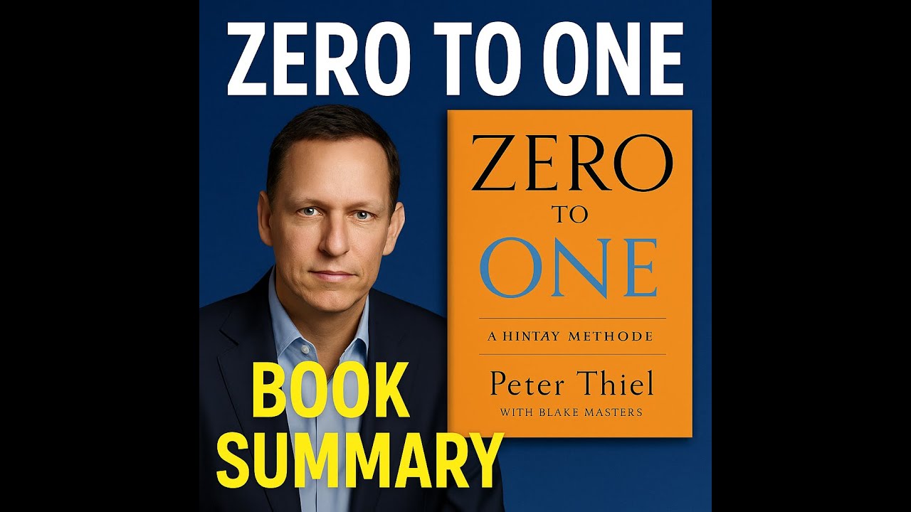 Zero to One by Peter Thiel Detail Summary | English Podcast - YouTube