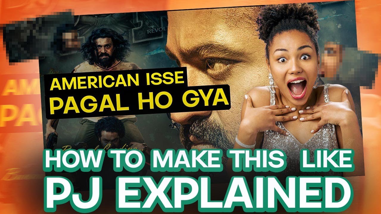 How To Make Thumbnails Like @PJ Explained In Photoshop | Hindi ...