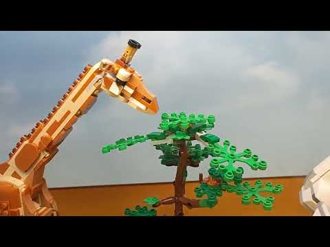 LEGO 3 in 1 Creator 31150 Giraffe - YouTube