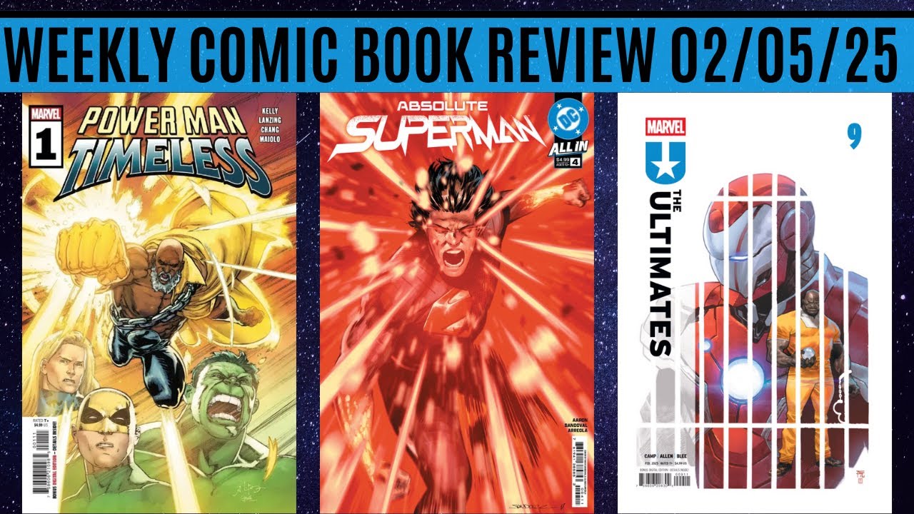 Weekly Comic Book Review 02/05/25 - YouTube