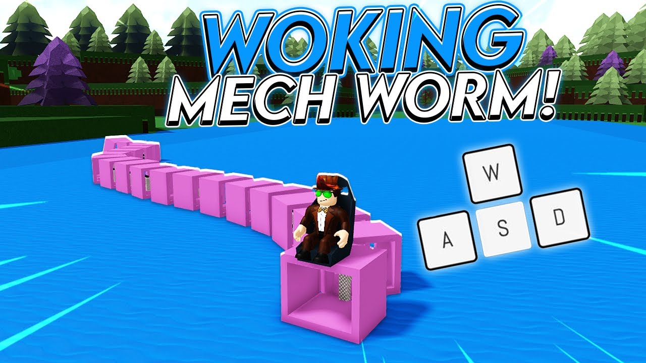 Mech Worm Tutorial In Roblox Build A Boat For Treasure! - YouTube