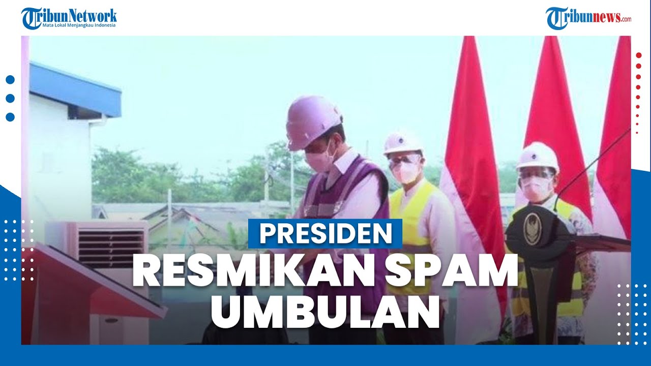 Jokowi Resmikan SPAM Umbulan: Air Bersih Yang Langsung Bisa ...