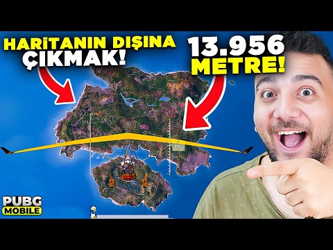 (Oyunu Bozduk!) PLANÖRLE HARİTANIN ÜZERİNE ÇIKMAK? PUBG Mobile PGPA