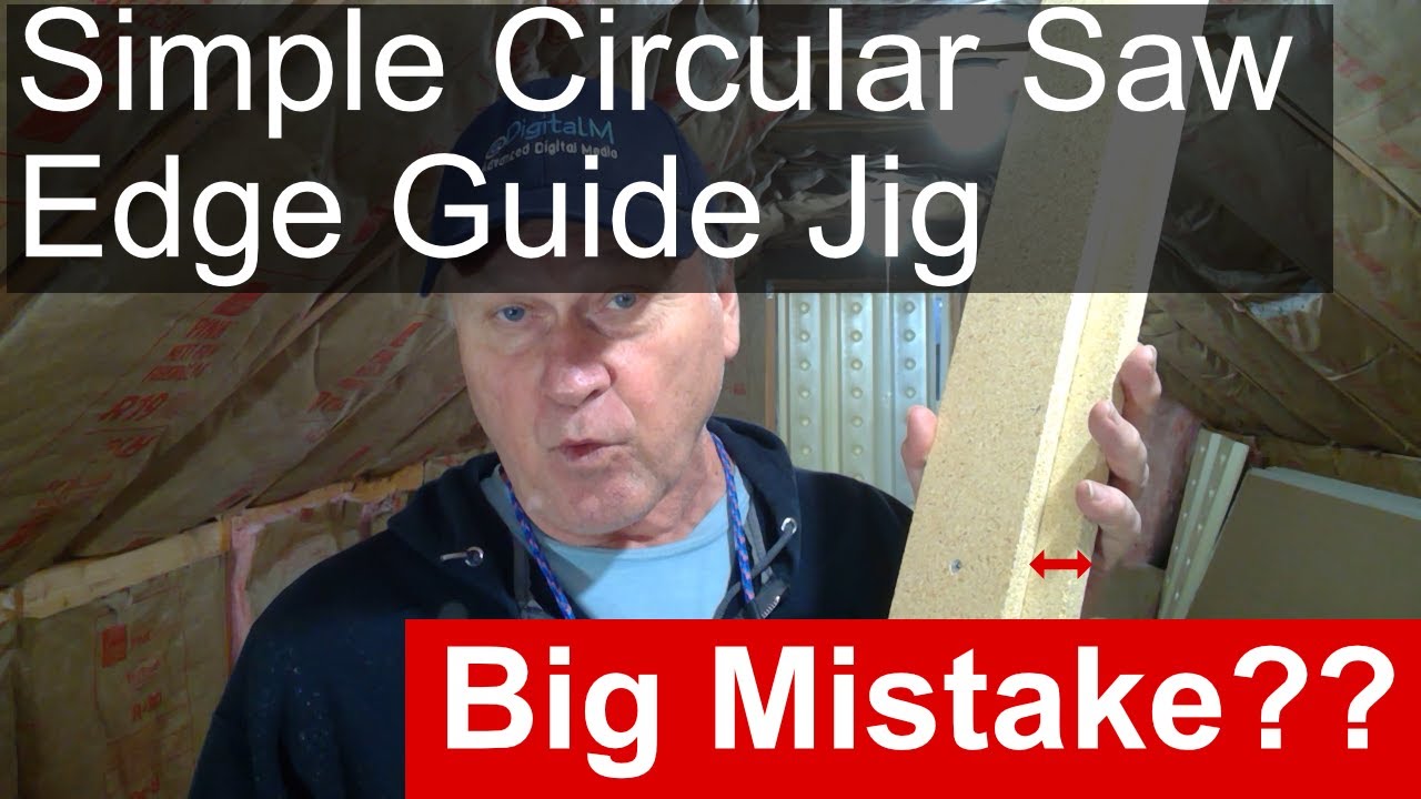 Simple Circular Saw Guide Jig - Fix? - YouTube
