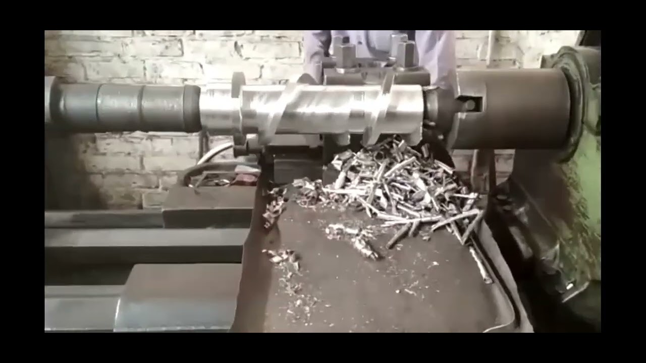 oil expeller worm repair kese kre - YouTube