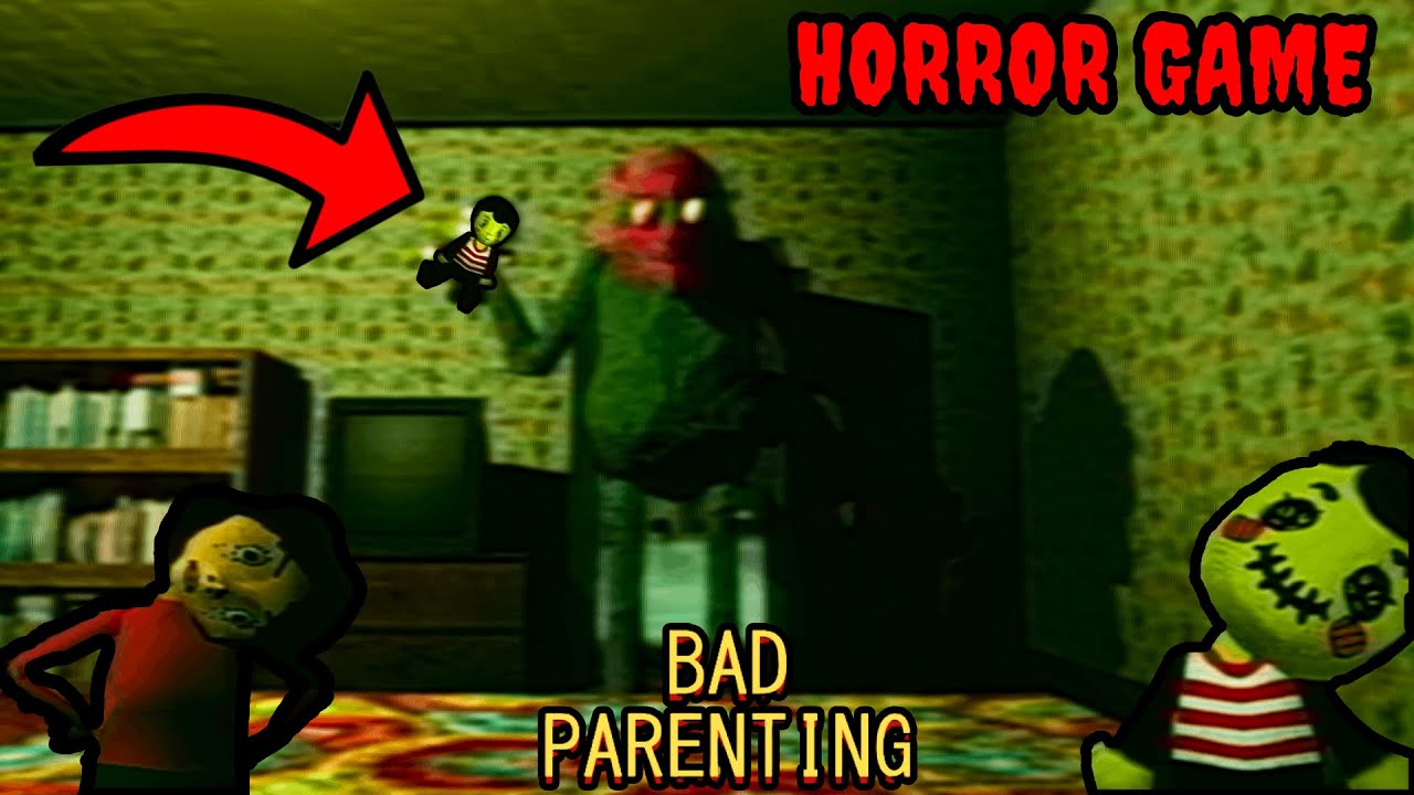 BAD PARENTING MR RED FACE FULL GAMEPLAY (NO COMMENTARY) HORROR GAME ...