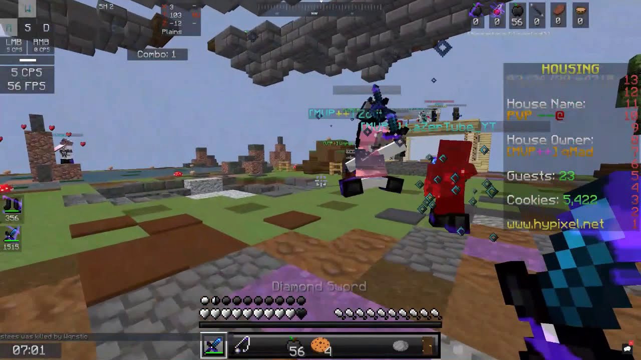 Hypixel Gameplay#4 With a Youtuber that has 1.5k SUBS! - YouTube