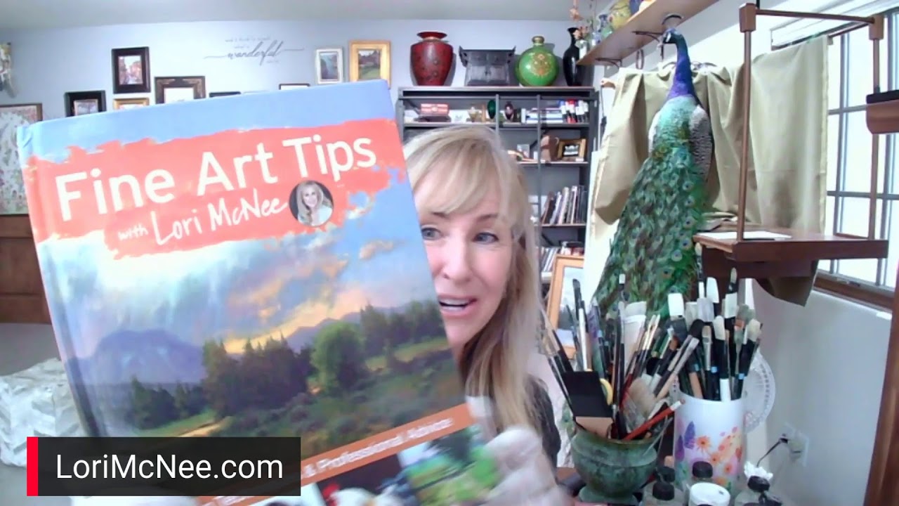 Day 238 with guest artist Lori McNee - YouTube
