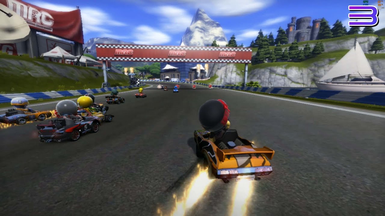 RPCS3 PS3 Emulator - ModNation Racers Ingame / Gameplay! VULKAN ...