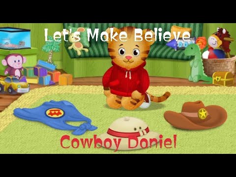 Daniel Tiger's Neighborhood | Let's Make Believe | Cowboy Daniel ...