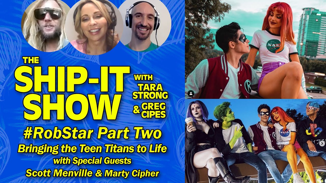 Our Robin & Starfire Ship Sails-on with Scott Menville and Cosplayer ...