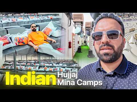 INSIDE Indian Hujjaj 🇮🇳 Mina Camps 😱🏕️ for Hajj 2026! 😍