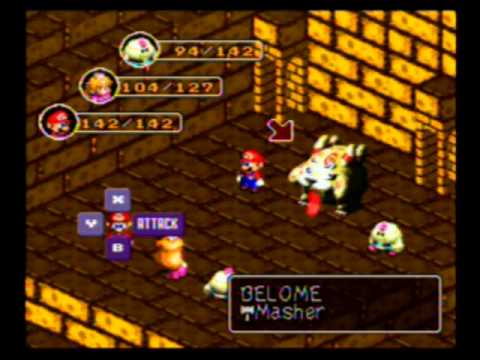 Let's Play Super Mario RPG Part 26: Belome Temple - YouTube