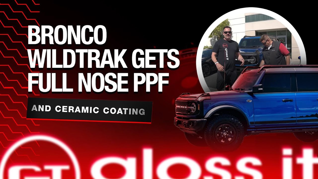 BLUE BRONCO LADY LIBERTY GETS GLOSS IT CERAMIC COATING AND PPF 🔥🔥 # ...