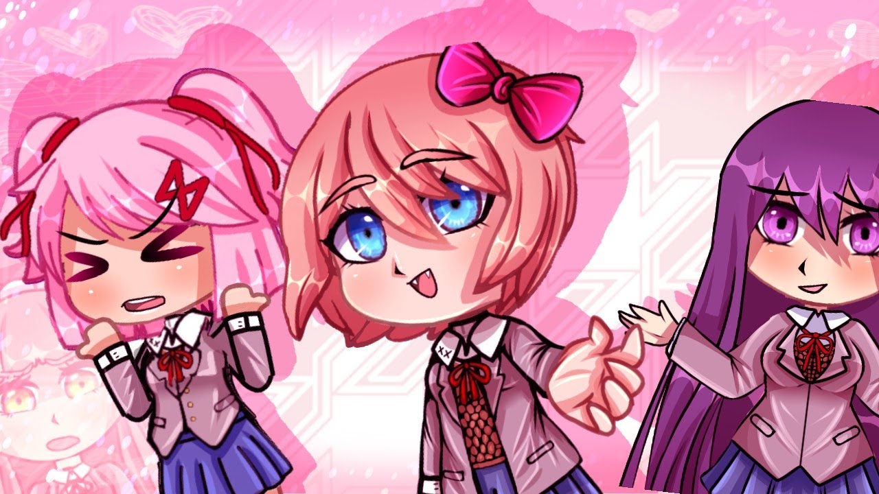 Doki Doki Forever Gacha Club music video (remake) |DDLC | Doki Doki ...