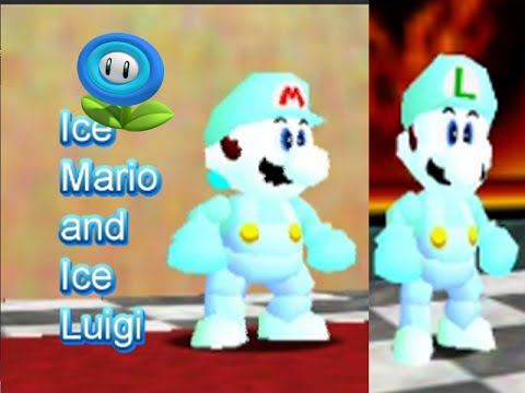 Play as Ice Mario/ Ice Luigi code for SM64/SL64 - YouTube