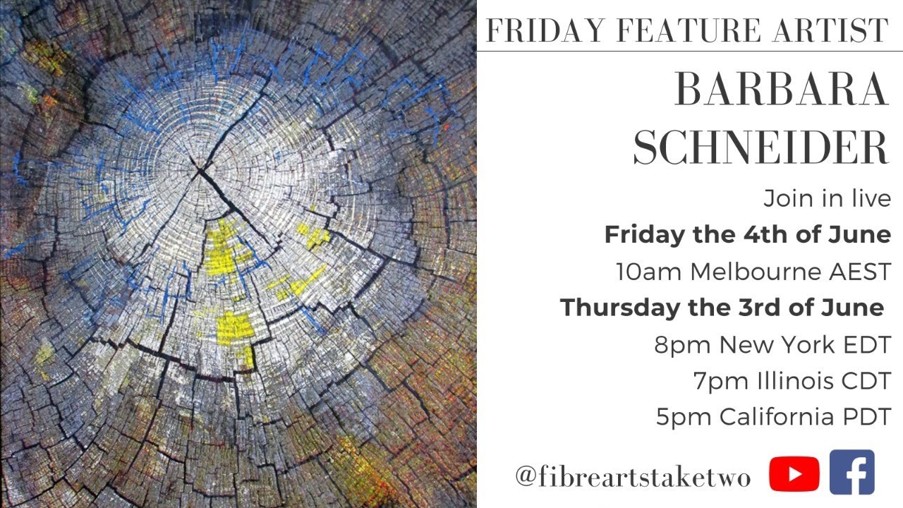 Barbara Schneider - Friday Feature Artist - YouTube