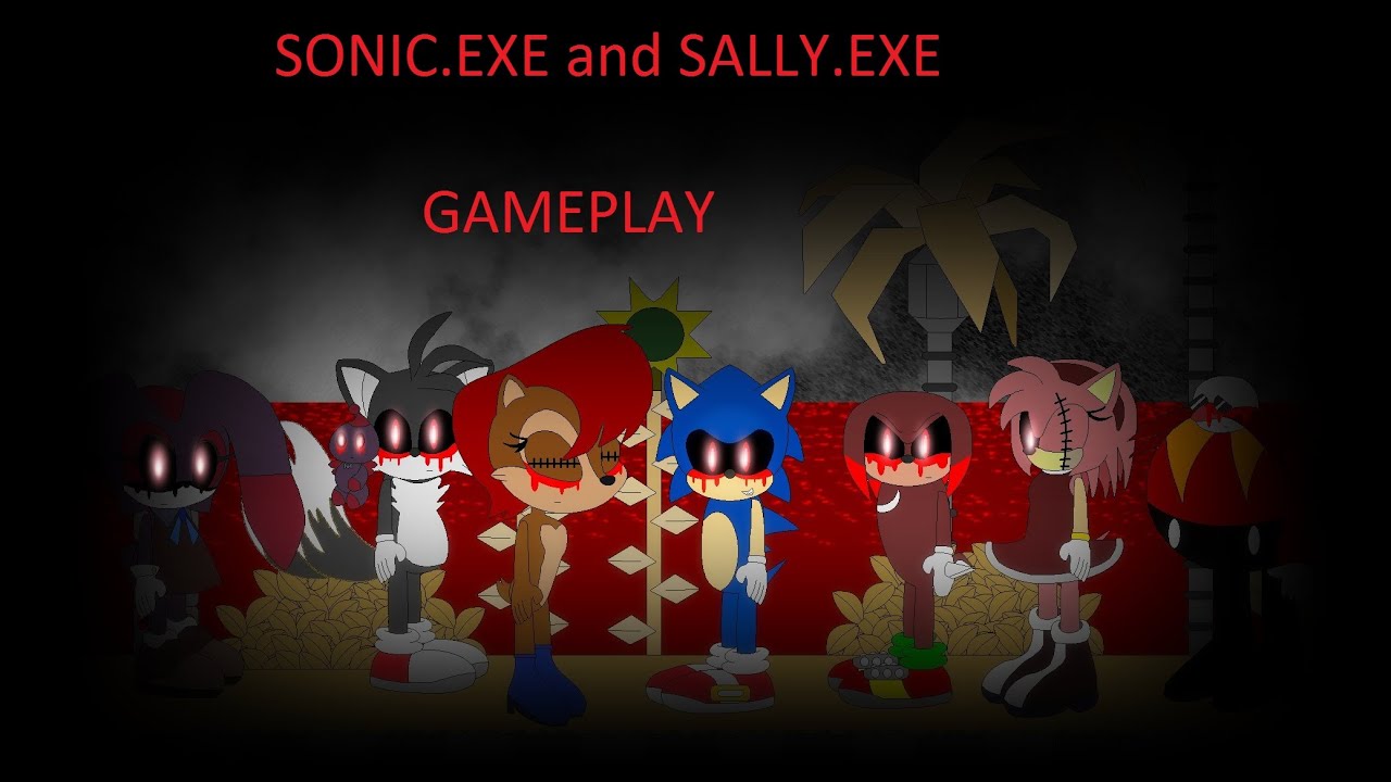 Sonic exe and Sally exe - YouTube