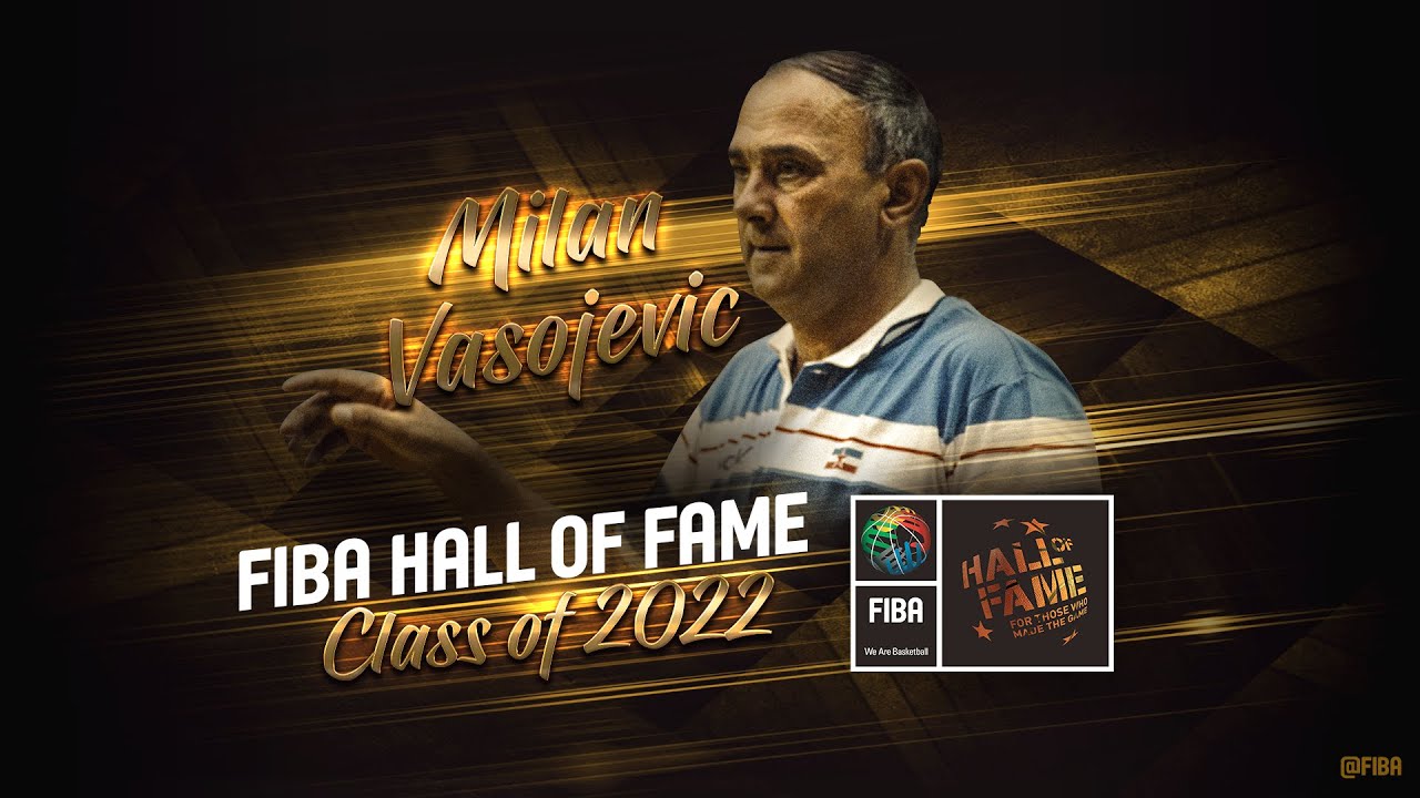 Milan Vasojevic represented by Boris Vasojevic Induction Speech | FIBA ...