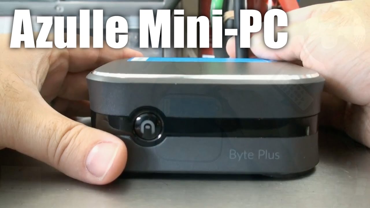 Azulle Byte Plus Mini Desktop PC - perfect for HTPC - unboxing and ...