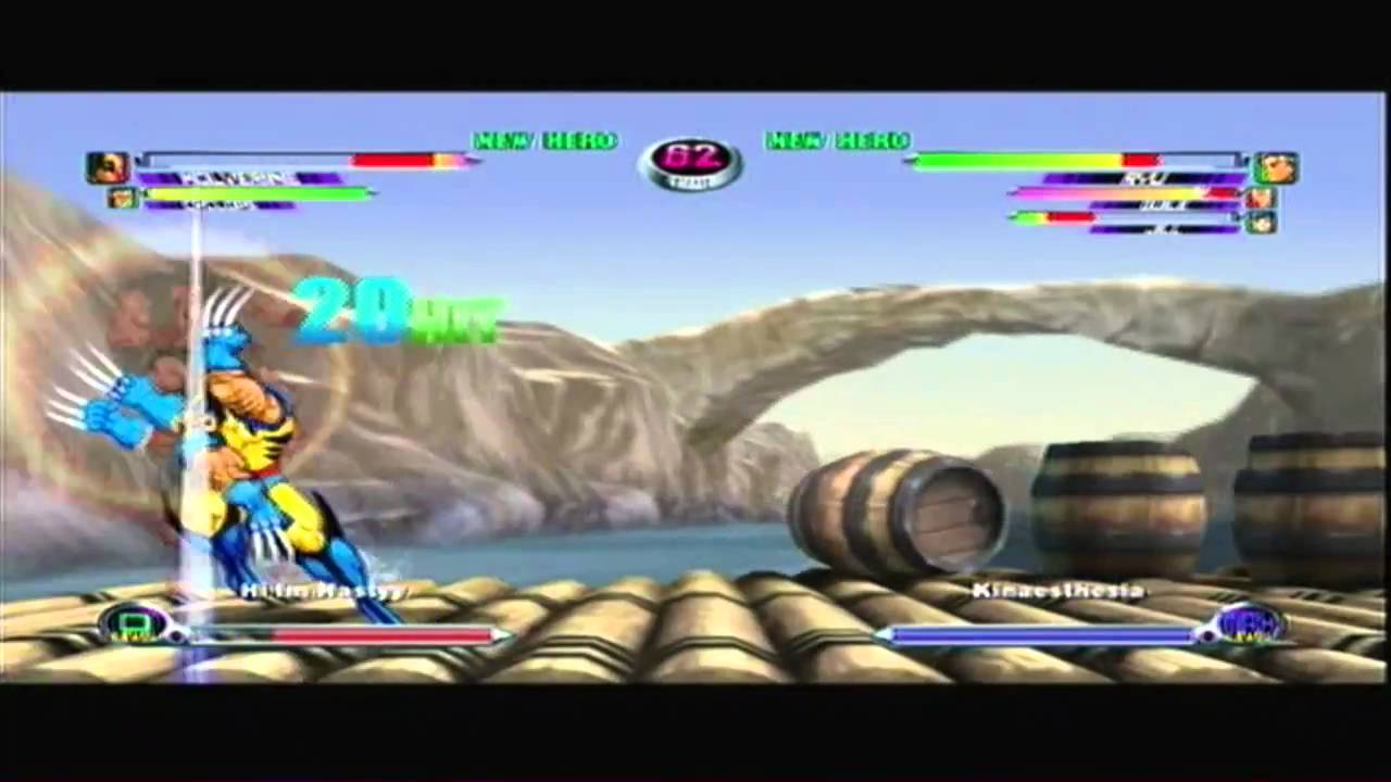 MvC2 Cyclops Comebacks - YouTube