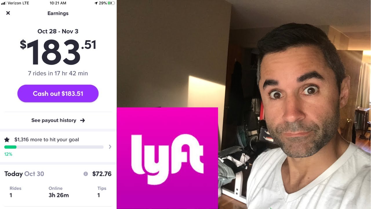 Lyft Driver Pay (REAL EARNINGS) DAY 1 - YouTube