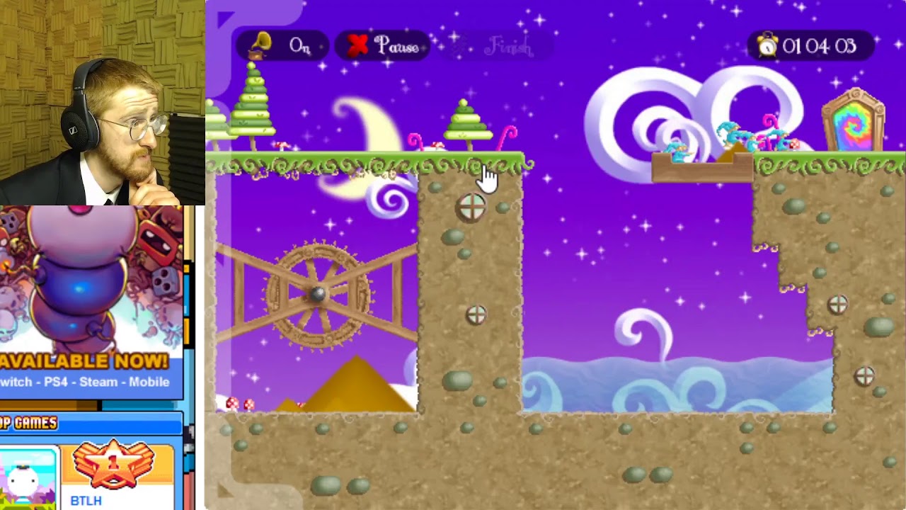 Sandman - Nitrome (levels 1-8) - YouTube