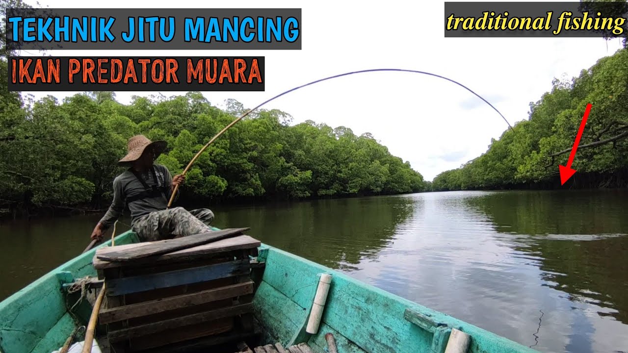 MANCING TRADISIONAL PAKAI JORAN BAMBU!!! TERBUKTI TEKHNIK JITU MANCING ...