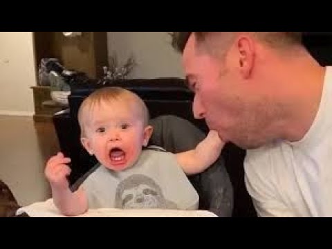 Funniest Moments of Baby And Daddy /Hilarious Dads - Funny Daddy and ...