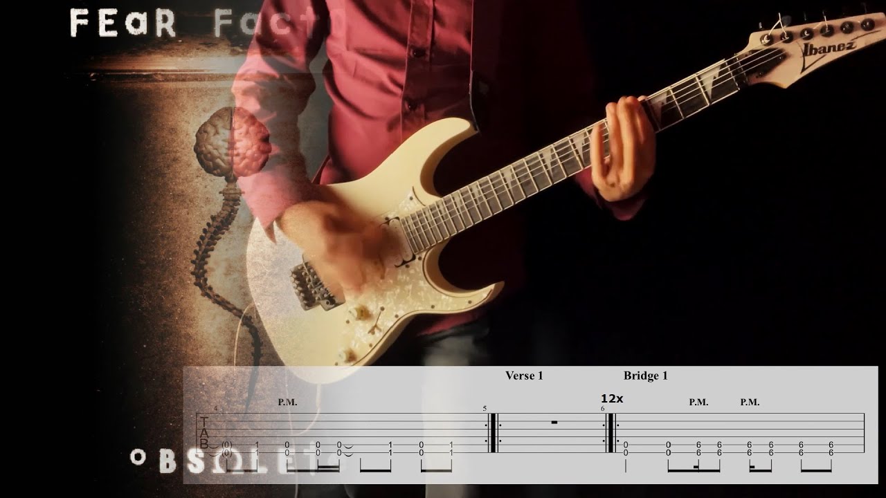 Fear Factory : Edgecrusher Video Guitar Tab - YouTube