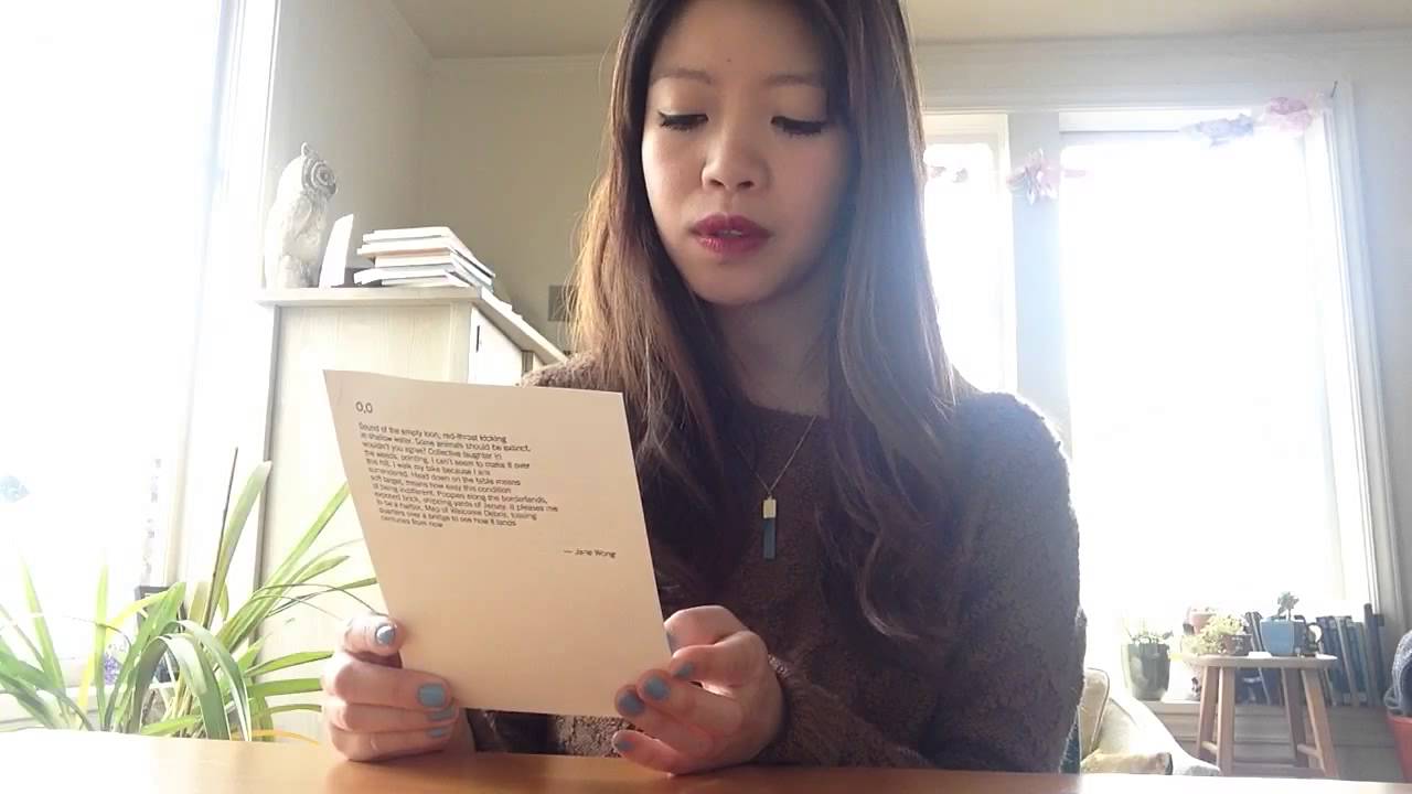 Tuesday; A Reading Project Presents -- Jane Wong - YouTube