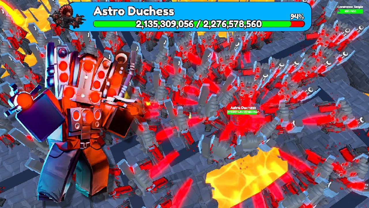 100 HYPER UPGRADED TITAN SPEAKERMAN vs ASTRO DUCHESS TOILET!! (Toilet ...