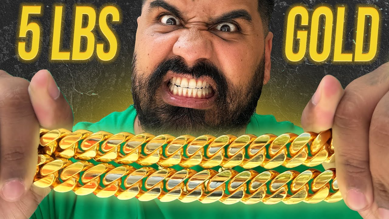 The MOST EXPENSIVE Cuban Link Chain EVER MADE! - YouTube