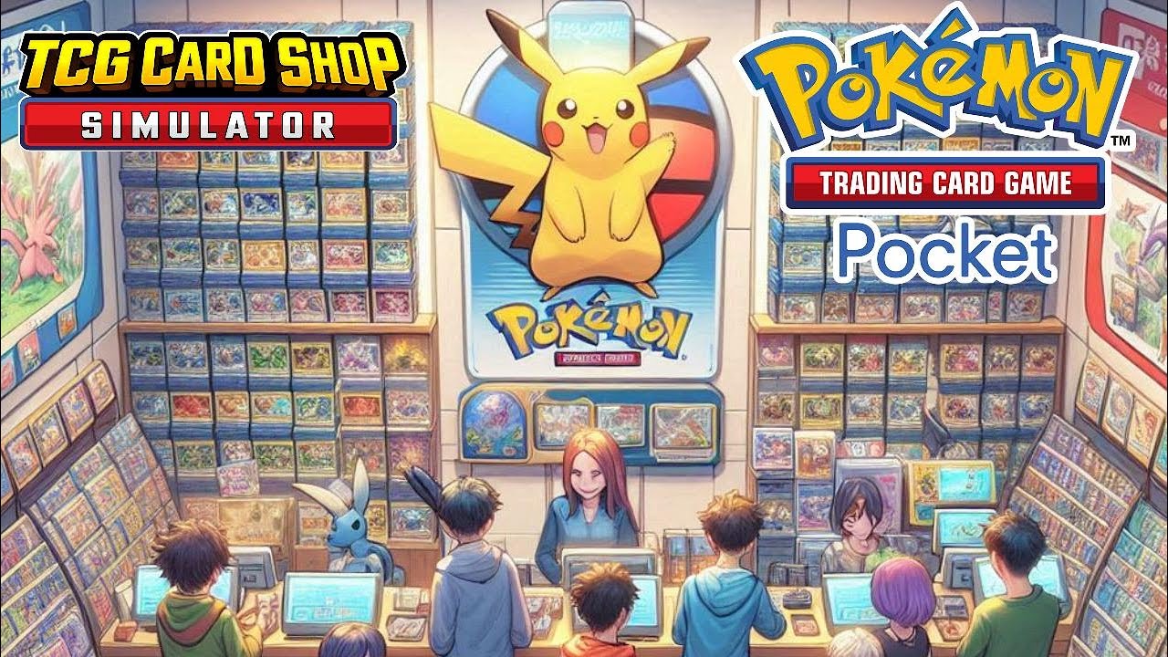 TCG CARD SHOP SIMULATOR | POKEMON TCG POCKET | PART 10 | PC ULTRAWIDE ...
