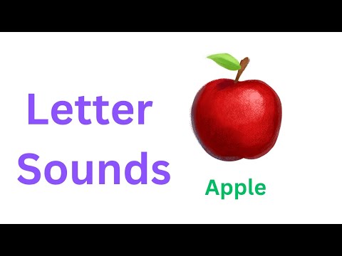 Letter sounds for kids #educational #kids - YouTube