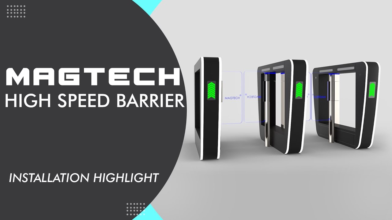 High Speed Barrier / Magtech group - YouTube