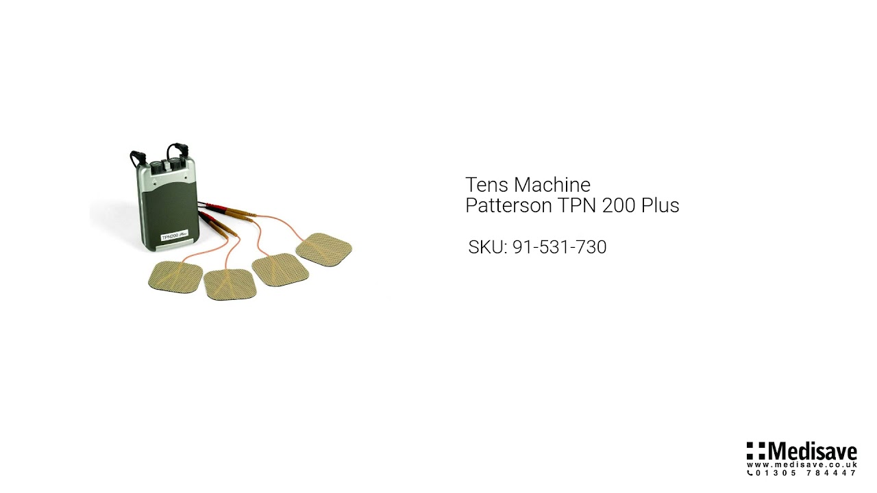 Tens Machine Patterson TPN 200 Plus 91 531 730 - YouTube