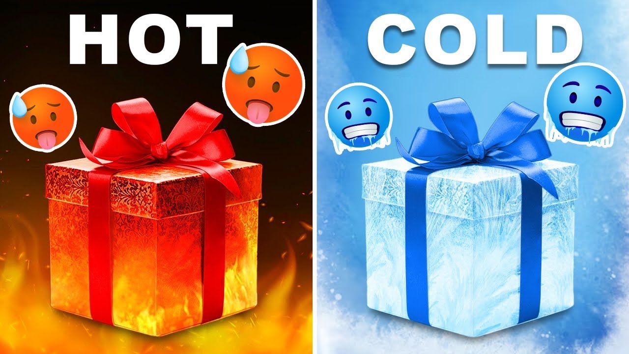 Choose Your Gift! 🎁 HOT or COLD Edition 🔥 ️ - YouTube