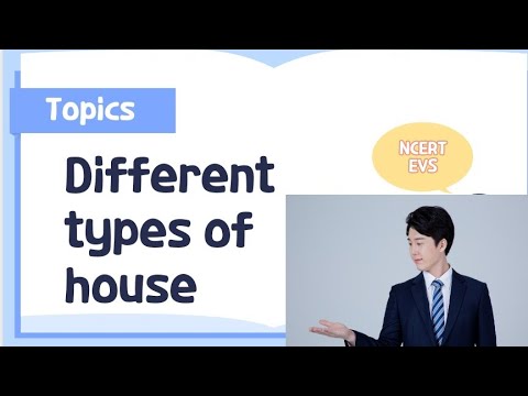 Types of house. EVS class 3,4,5 |bridge course| ncert |Looking around ...
