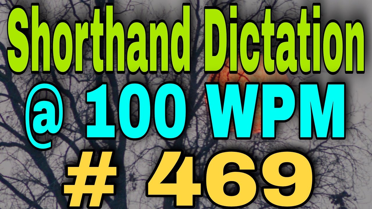 100 WPM dictation in English | 100 WPM English dictation - YouTube