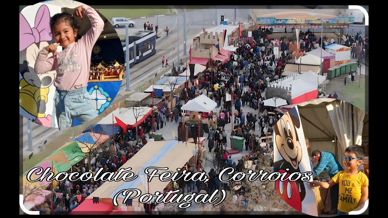 पोर्चुगल को मेलामा घुमघाम || Chocolate Feira 2023 || Corroios, Portugal ...