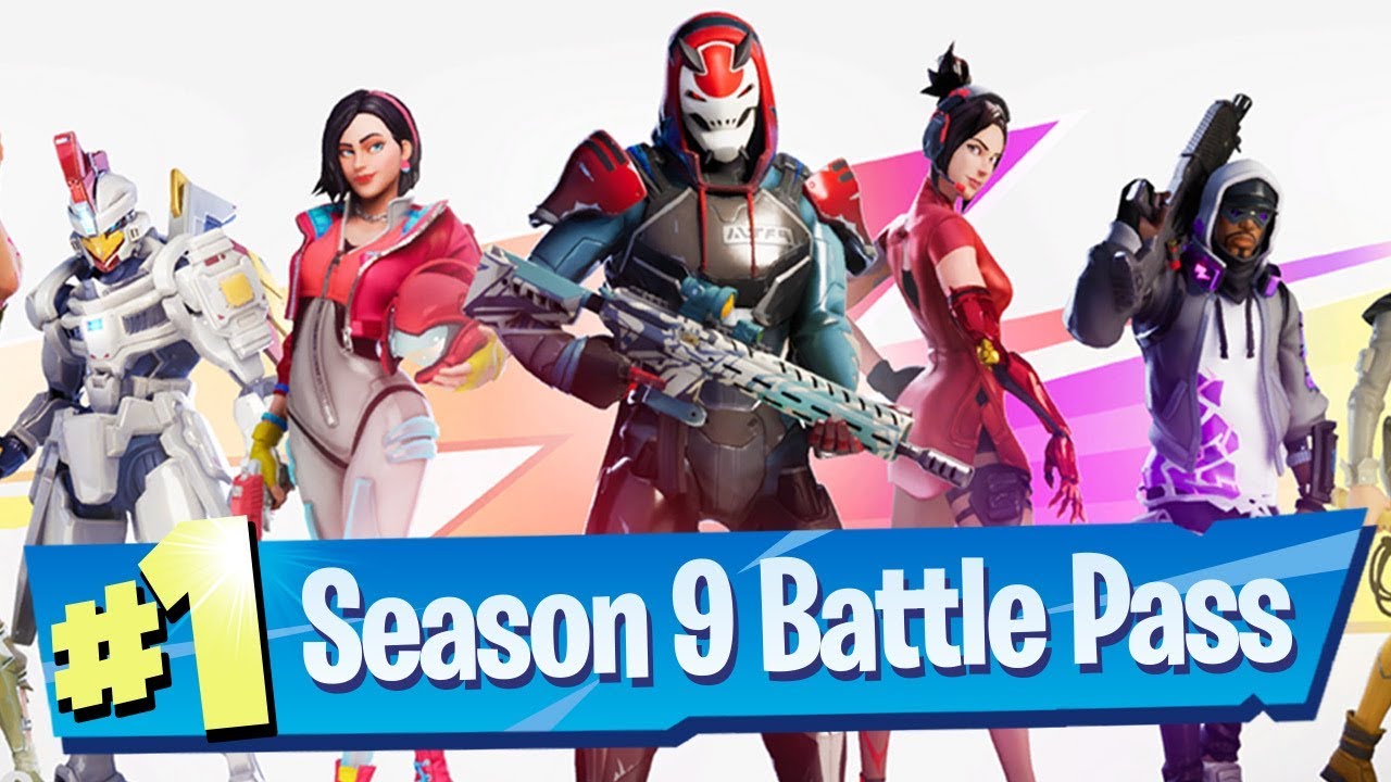 Fortnite Season 9 Battle Pass Reaction! - YouTube