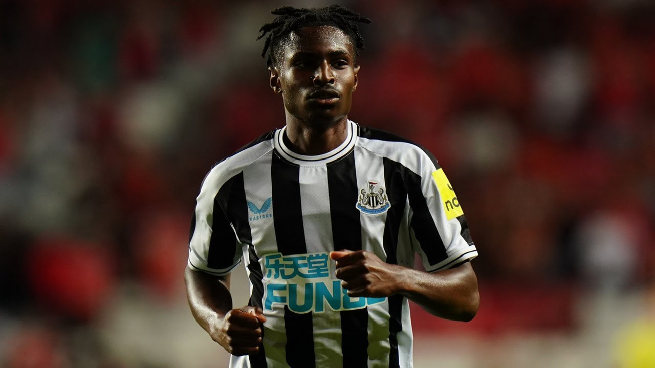 Matty Bondswell Newcastle & England youth international 21/22 season ...