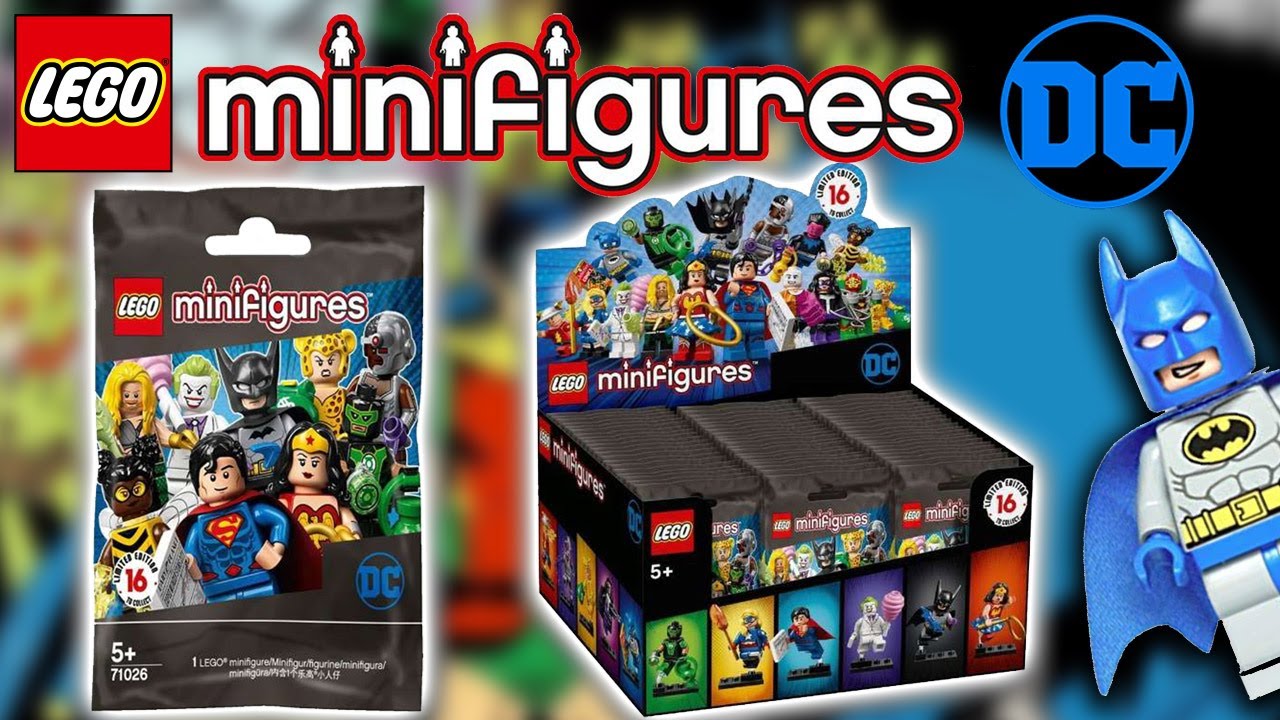 First Look LEGO DC Comics Collectible Minifigures !!! - YouTube