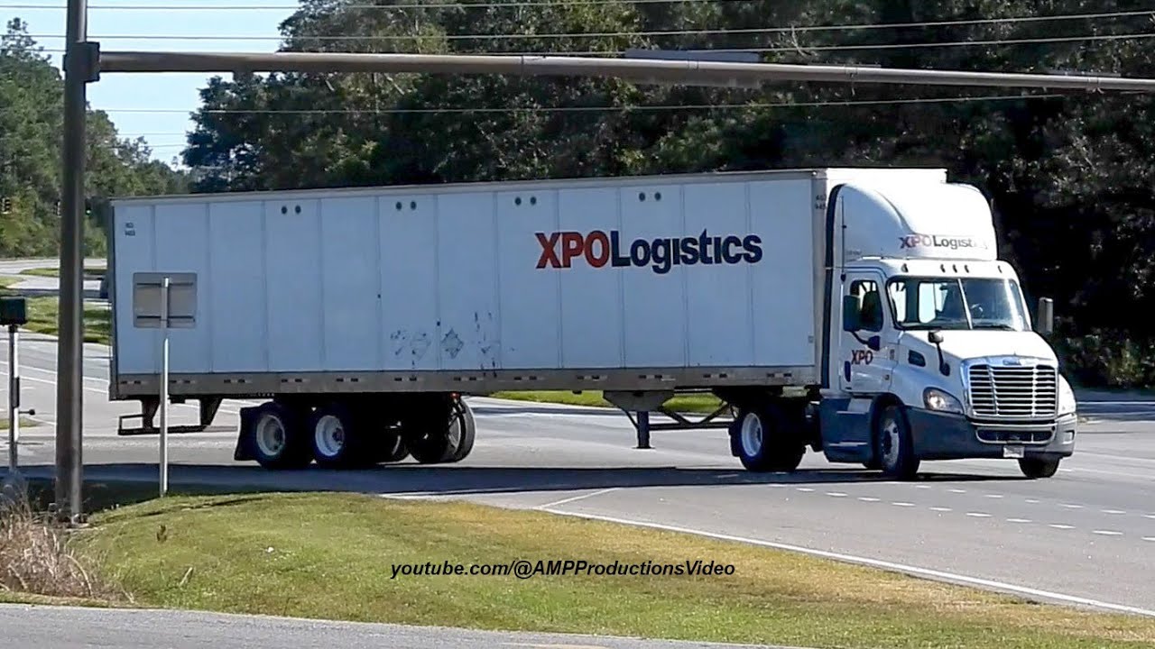 Haul Hustle Truckspotting Freightliner Cascadia XPO 102824 - YouTube