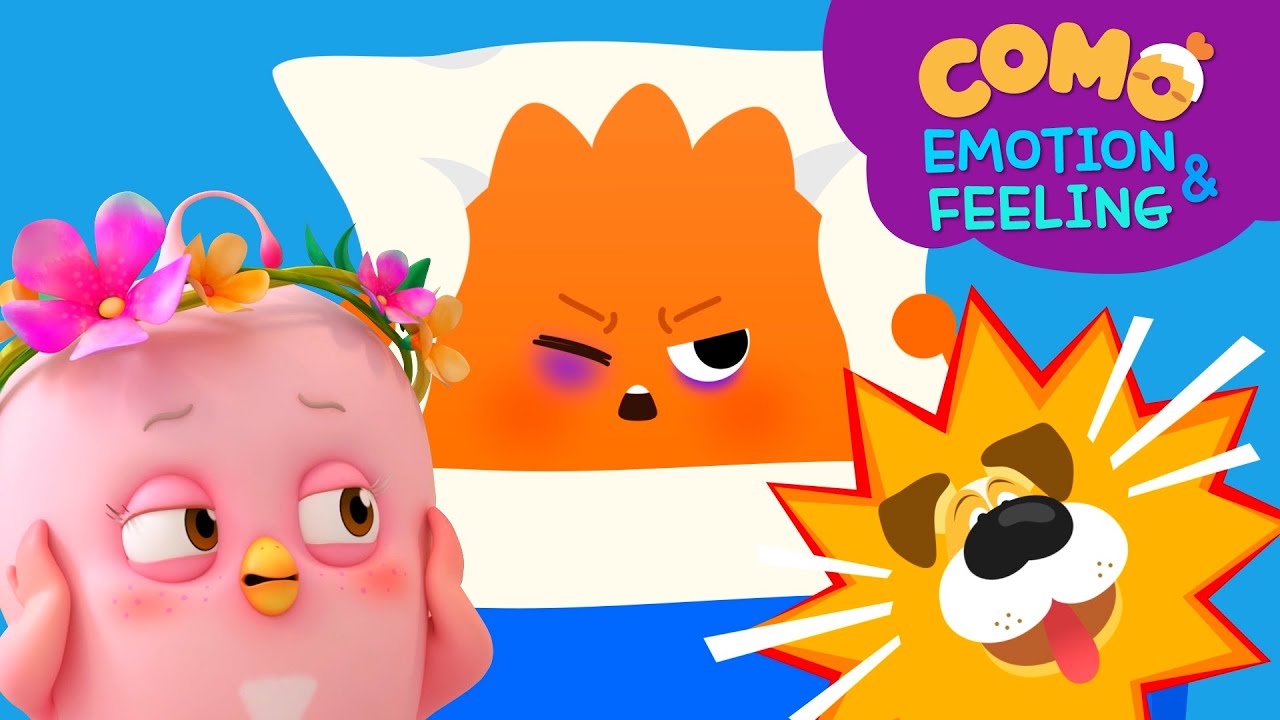 Emotion & Feeling with Como | Learn emotion 13min | Cartoon video for ...