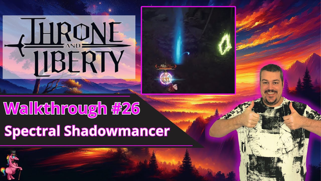Throne and Liberty Spectral Shadowmancer Quest | Playlist Full Walkthrough Part 26 - YouTube