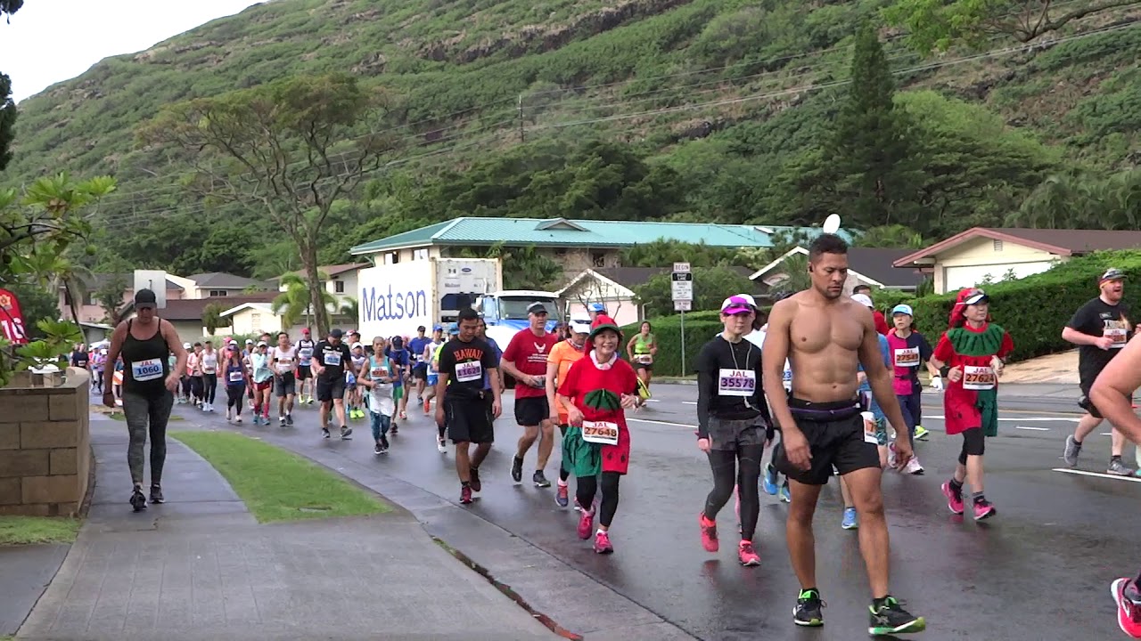 Honolulu Marathon Dec-10-2017 45Th - MAH04619 - YouTube